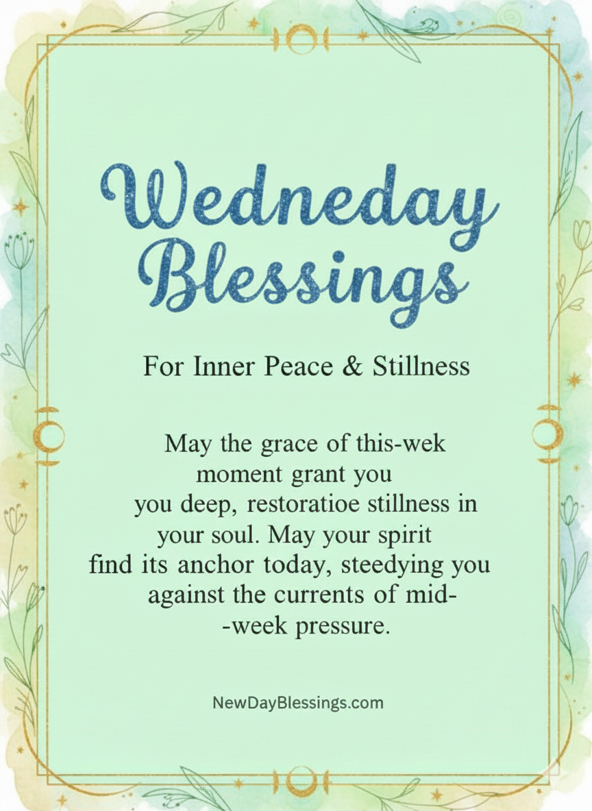 80+ Wednesday Blessings, Quotes, and Prayers for Mid-Week